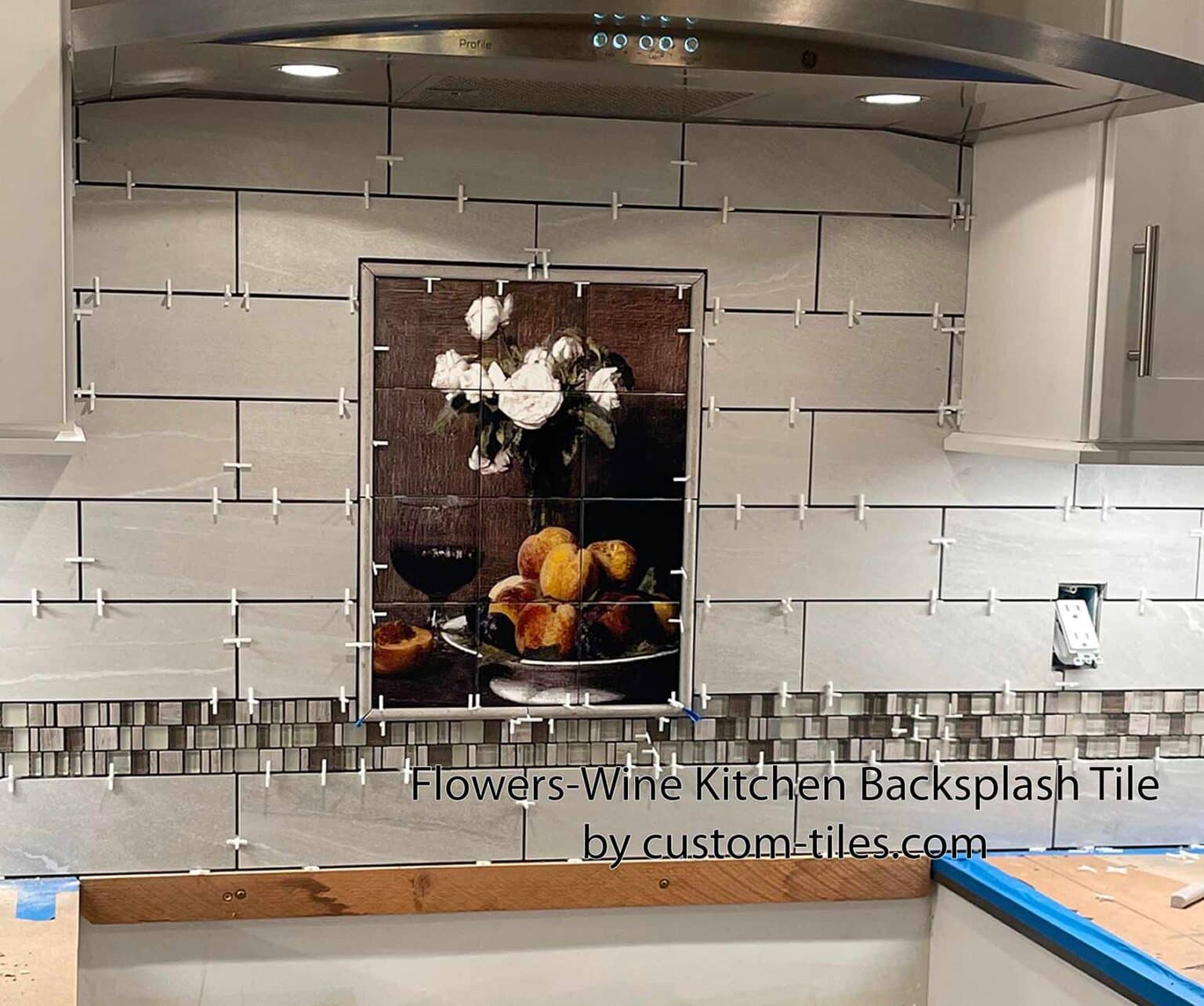 Custom Printed Kitchen Backsplash Tiles | Custom Tile Murals